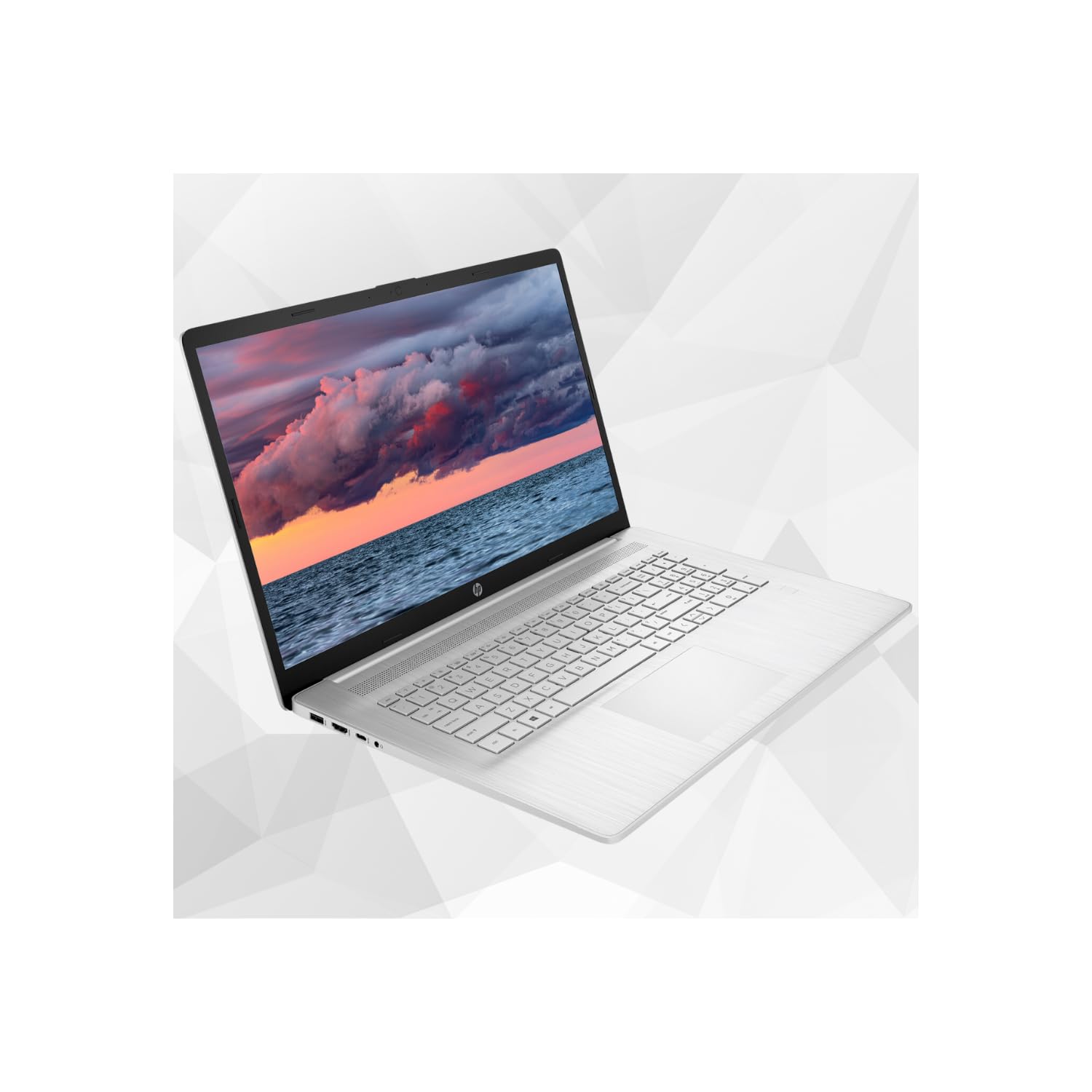 HP 2023 Newest Notebook Laptop, 17.3" HD+ Touchscreen, 13th Gen Intel Core i7-1355U Processor, 16GB RAM, 1TB PCIe SSD, Webcam, Fingerprint Reader, Wi-Fi 6, Windows 11 Home, Silver
