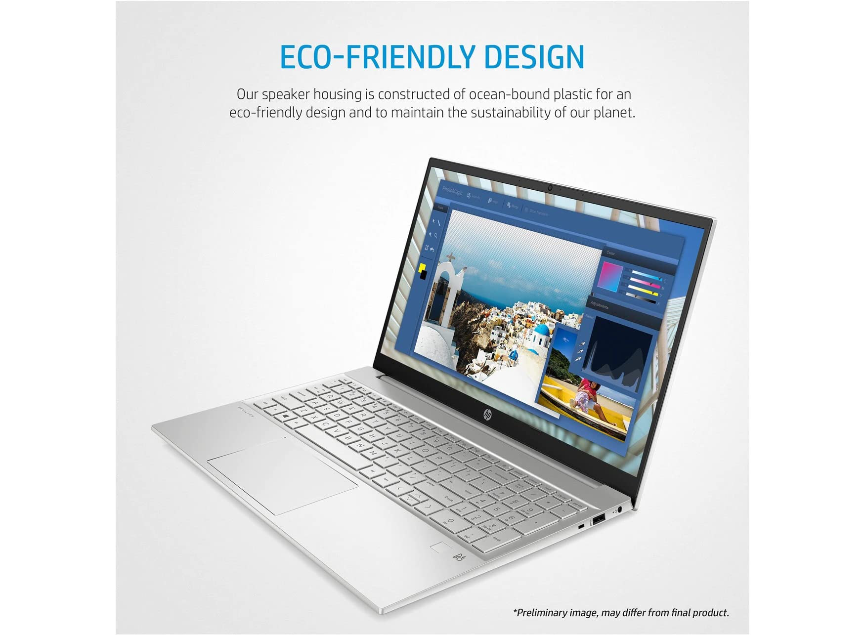 HP Pavilion 15.6" FHD IPS Touchscreen Premium Laptop | 11th Gen Intel Core i5-1135G7 | Intel Iris Xe Graphics | 12GB RAM | 256GB SSD | WiFi | HDMI | Windows 10 | Silver