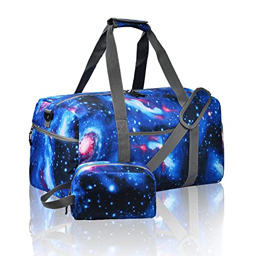 Tracebbg 50L Duffle Bag Women for Traveling with Shoe Compartment,Hospital Bags for Labor and Delivery,Overnight Bags for Women