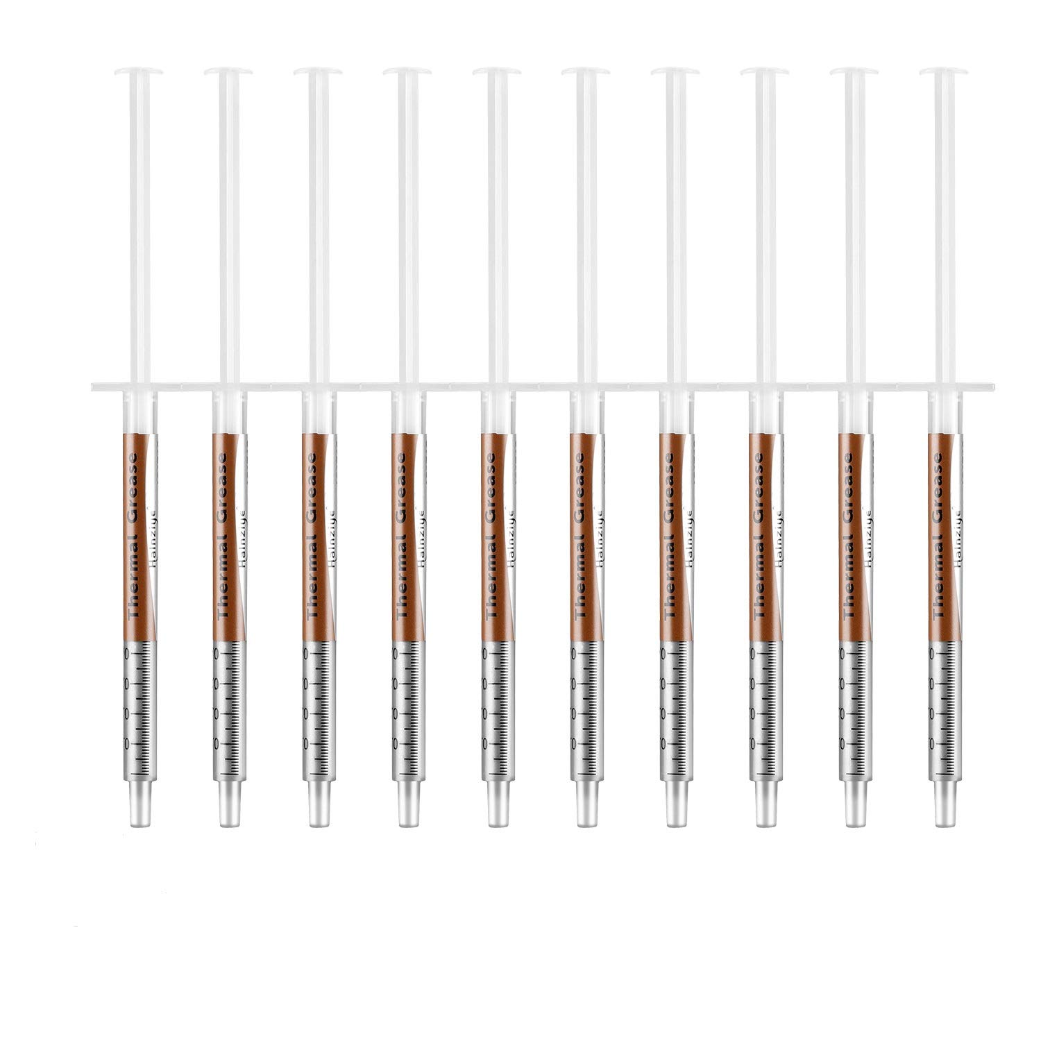 HY-710-10pcs(1PCS-1g)-Thermal Conductivity:>3.14W/m-CPU Thermal Heatsink Paste Grease Compound Non-Conductive for pc CPU gpu PS4 .10 Grams