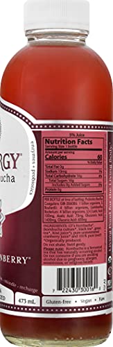 GT's Kombucha, Cosmic Cranberry 16 Fl Oz