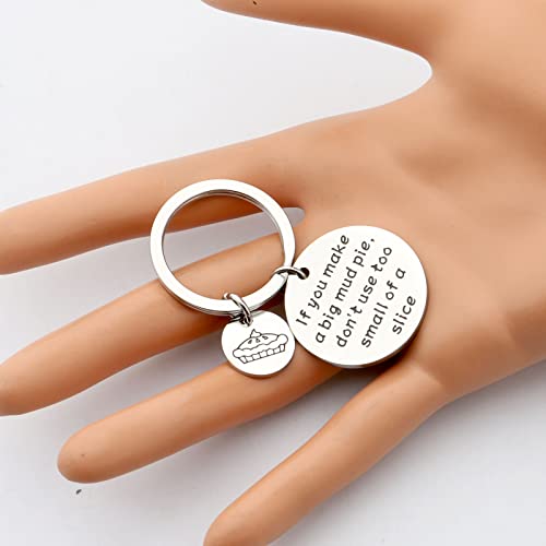 ITYSL Inspired Keychain Netflix Show Gift Comedy Lover Gift TV Show Fans Gift (make a big mud pie)