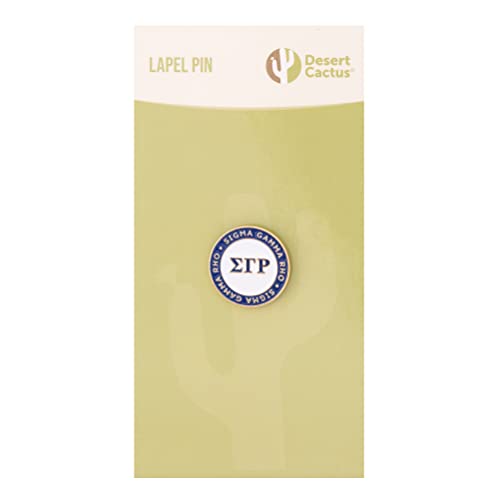 Sigma Gamma Rho Lapel Pin Sorority Enamel Greek Letter Formal Wear Blazer Jacket (Lapel Pin - Design D)