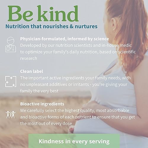 High Absorption Methylated Prenatal Multivitamin, Folate for MTHFR, Clean Label, Gentle Iron, Choline, Natural Calcium & Magnesium, Vegan Vitamins for Pregnancy, 60 Tablets, by Igennus