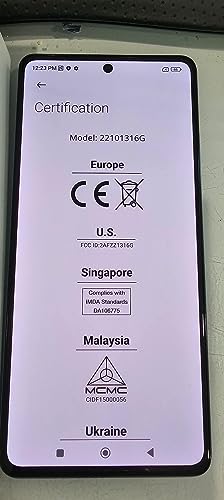 Xiaomi Redmi Note 12 Pro 5G + 4G (256GB + 8GB) Factory Unlocked 6.67" 50MP Triple Camera (Only Tmobile/Metro/Mint USA Market) + Extra (w/Fast Car Charger Bundle) (Midnight Black (Global))