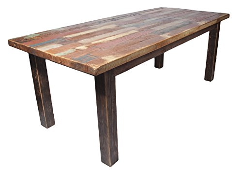 Reclaimed wood dining table