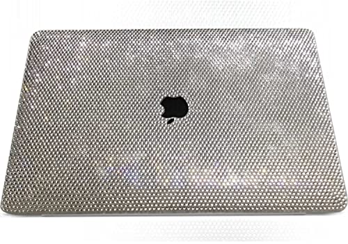 Teazgopx Bling Diamond MacBook Pro 16 inch Case 2020 2019 Release Model A2141,3D Glitter Sparkle Rhinestone Case Fashion Luxury Shiny Crystal Hard Shell for Women Girls