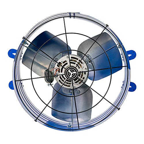 QuietCool Attic Gable Fan with Thermostat (AFG PRO-2.0)