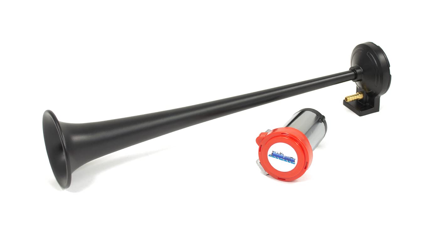 HornBlasters Musket Air Horn with Self Driven Compressor - Replaces Stock Horn - Easy Install