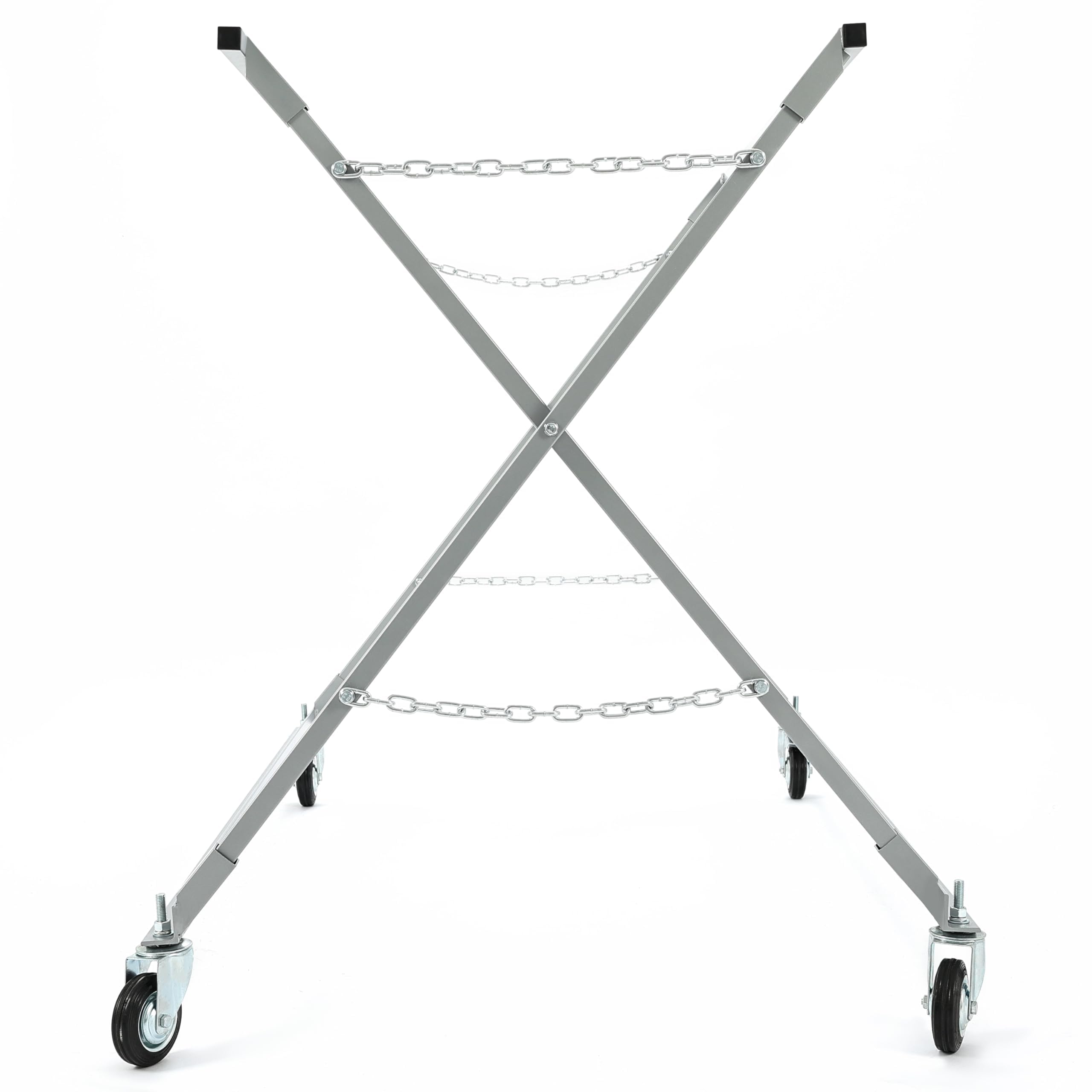 HECASA Folding Truck Bed Roller Dolly Pickup Fold Truck Bed Cart with Caster Wheels