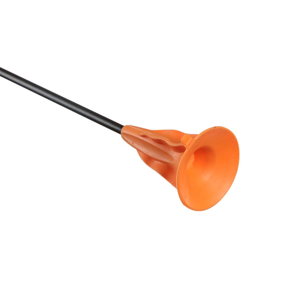 Huntingdoor Archery Suction Cup Arrows Fiberglass Fletched Vanes with Safe Fixed Suction Cup for Kids Youth Beginner for Target Practice Game 6 Pack