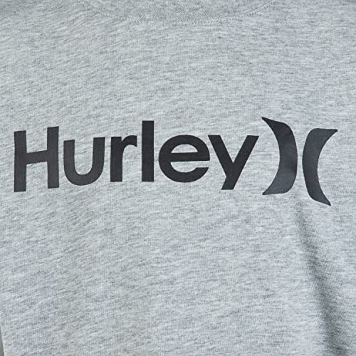 Hurley Boys' Big One and Only Graphic T-Shirt, Dark Gray, Large