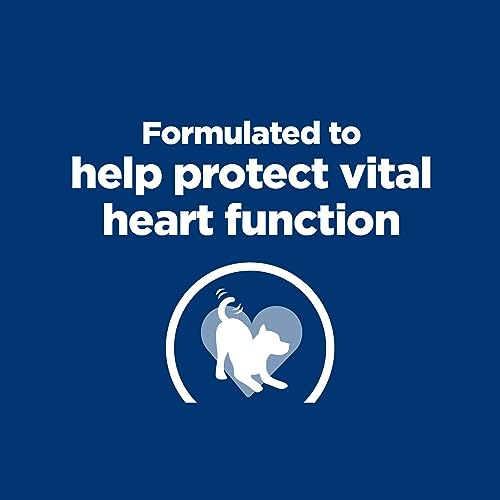 Hill's Prescription Diet h/d Heart Care Chicken Flavor Dry Dog Food, Veterinary Diet, 17.6 lb. Bag