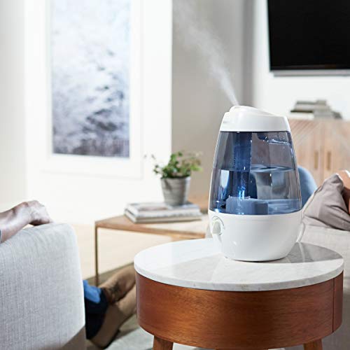 Honeywell HUL535W Filter-Free Cool Mist Humidifier, White β Cool Mist Humidifier for Bedroom, Home or Office