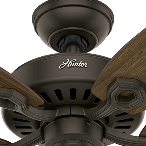 Hunter Fan Company Fan Builder Elite Indoor Ceiling Fan with Pull Chain Control, Metal, New Bronze Finish, 52 Inch