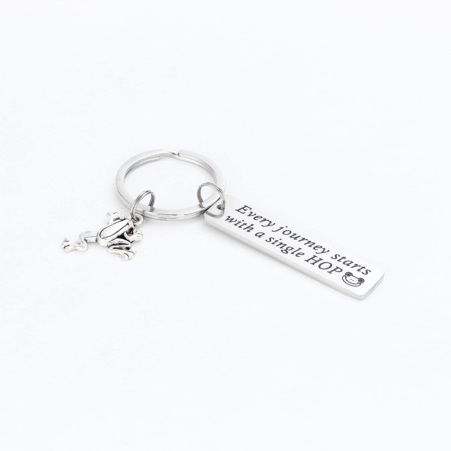 HUTIMY Frog Stuff Frog Gifts Keychain for Frog Lovers Women Men Frog Charm Jewelry Frog Keychain Frog Keychains