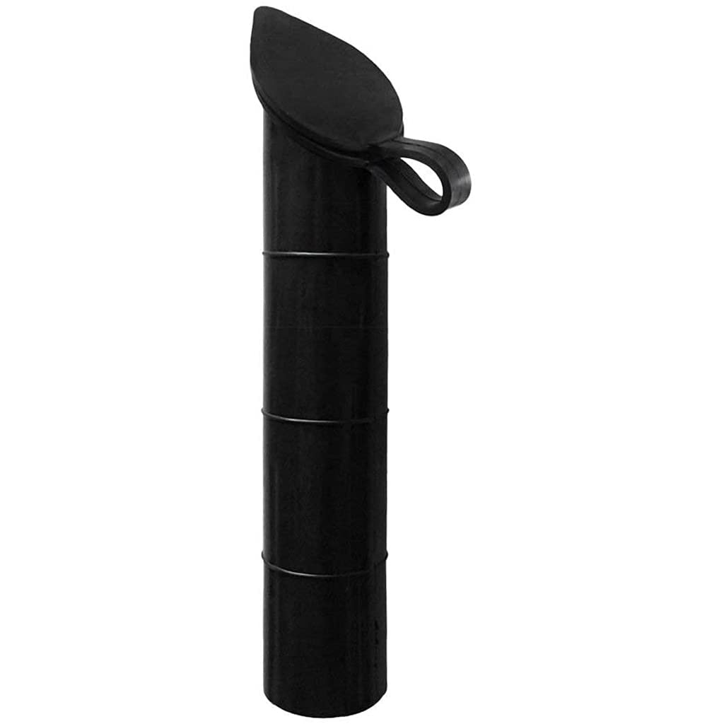 HZFLY Rubber Rod Holder, Rubber Holder Inner Sleeve, Fishing Pole Holder Inner Sleeve with Oblique Cover 30 Degrees Oblique, Fishing Boat Accessories