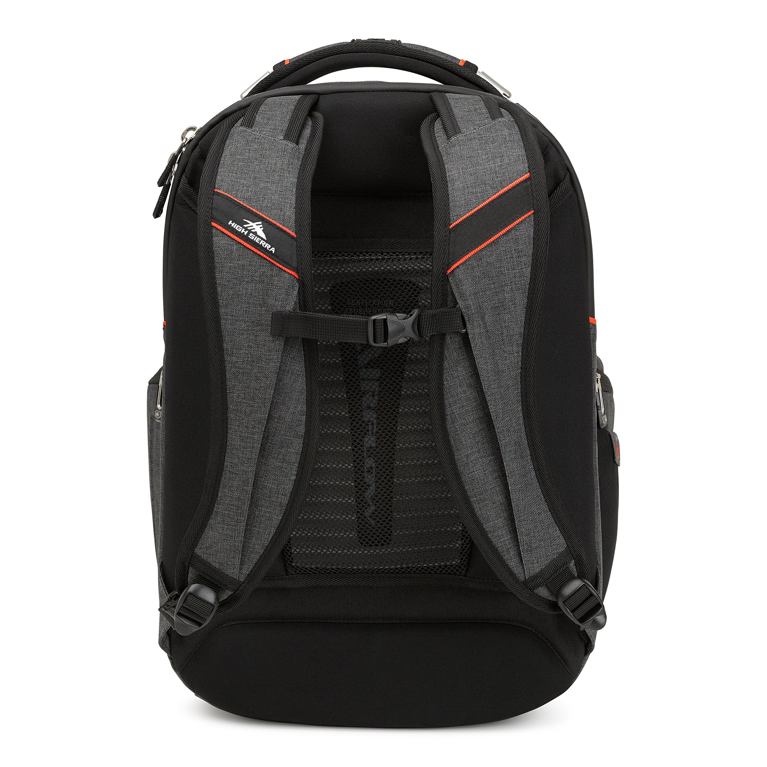 High Sierra Endeavor Business Elite Laptop Backpack, Mercury Heather, One Size