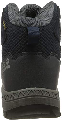 Jack Wolfskin Men's Downhill Texapore Mid M Hiking Boot, Dark Blue/Grey, 11