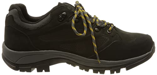 Jack Wolfskin Men's Rebellion Texapore Low M Hiking Shoe, Phantom/Burly Yell, 12