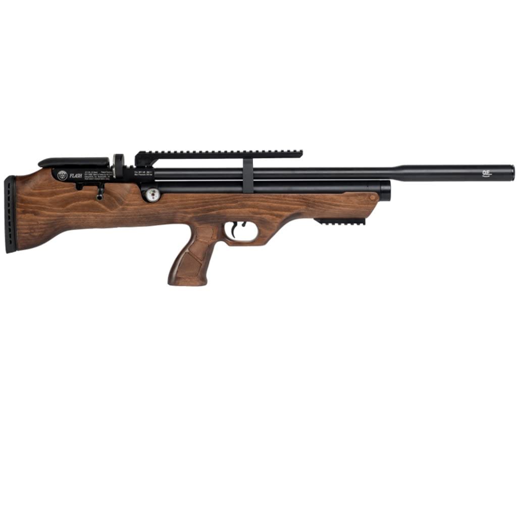 Hatsan FlashPup Wood QE PCP Air Rifle, 22 Caliber