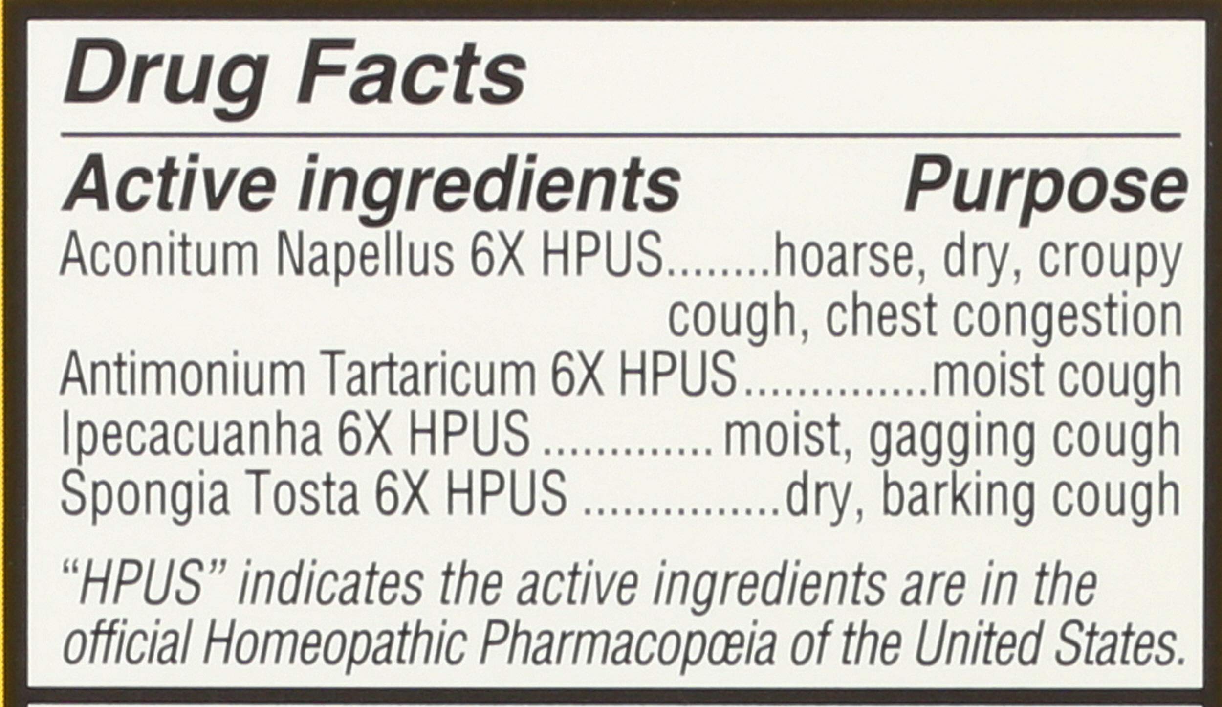 Hyland's Cough Syrup with 100% Natural Honey 4 Kids 4 oz