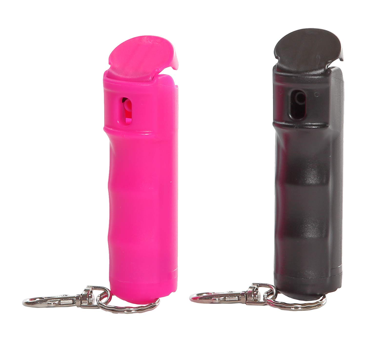 mace Brand Maximum Strength Pepper Spray with KeyGuard Hard Case (Black) – Accurate 10’ Powerful Pepper Spray, Flip Top Safety Cap, Leaves UV Dye on Skin – Great for Self-Defense, 11 Gram, (80391)