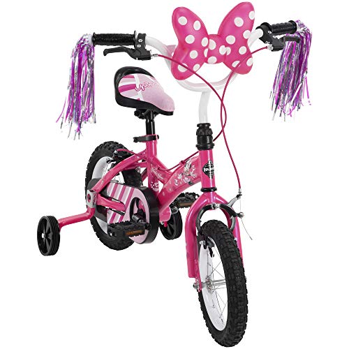 Huffy Disney Minnie 12" Girl's Bike with Training Wheels - Pink