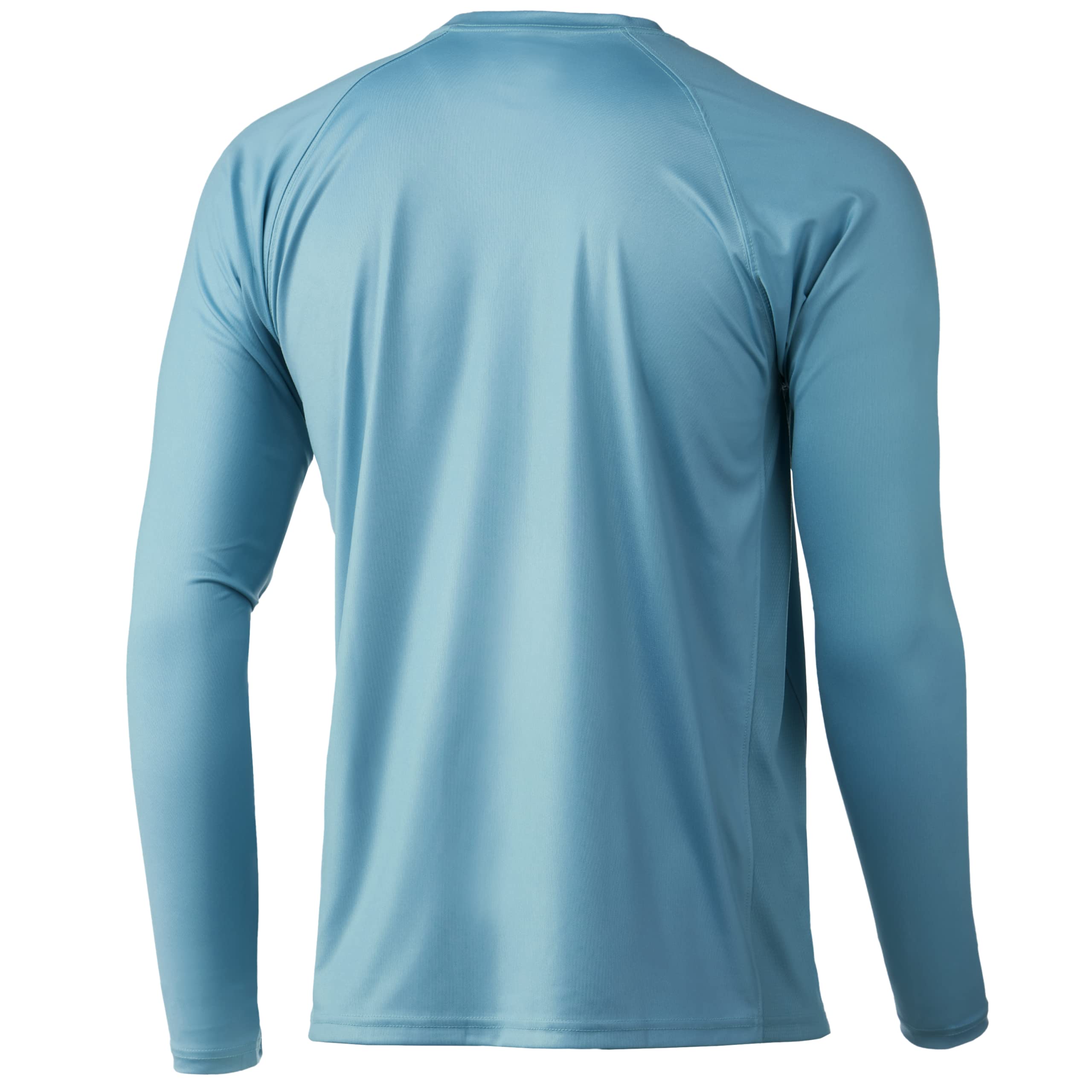 HUK Men's Standard Pursuit Long Sleeve Sun Protecting Fishing Shirt, Work-Porcelain Blue, X-Large