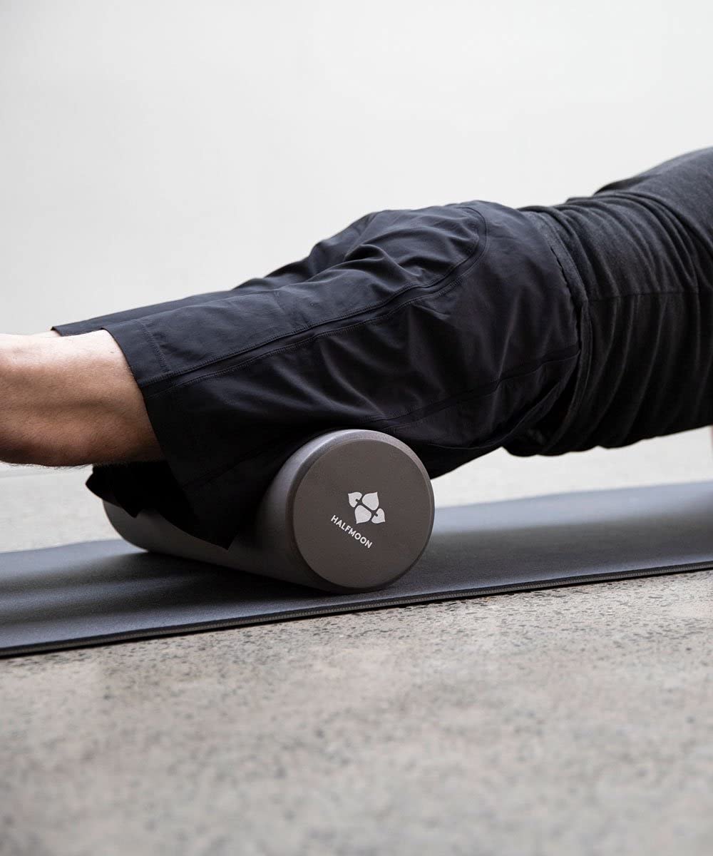 Halfmoon Foam Roller - 18" (Charcoal)