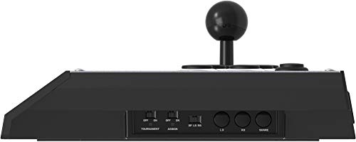 HORI Fighting Edge Video Game Controller, Programmable, USB Wired, Compatible with PlayStation 4 and Windows
