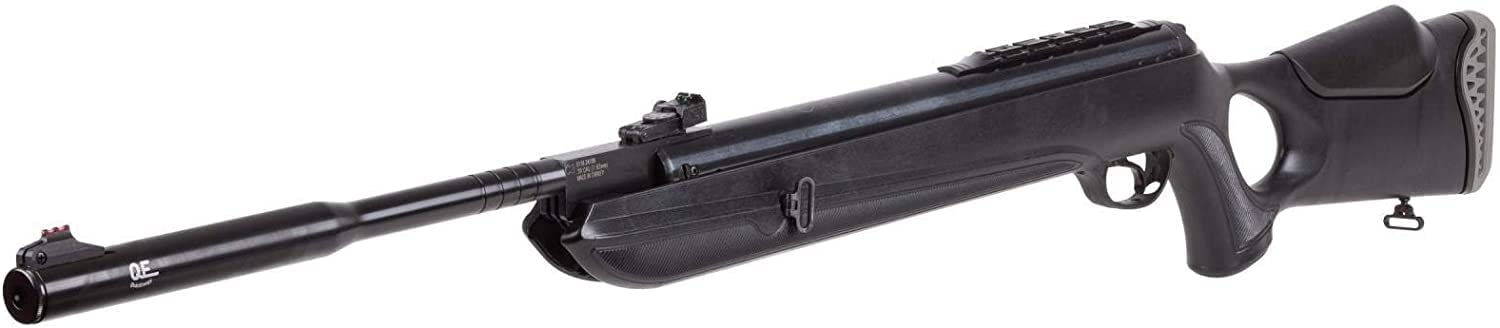 Hatsan Mod 130S Carnivore .30 Cal 600 FPS / 34 FPE - Big bore Break Barrel Air Rifle .30 Caliber w/Vortex Piston & QuietEnergy (QE)| Medium Game air Gun + Wearable4U Pack of 100x Pellets Bundle
