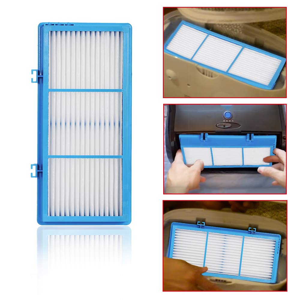 HIFROM Replacement HEPA Filter Replacement for Holmes AER1 Purifier HAP242-NUC Replacement Part# HAPF30AT Dust Elimination (8pcs)