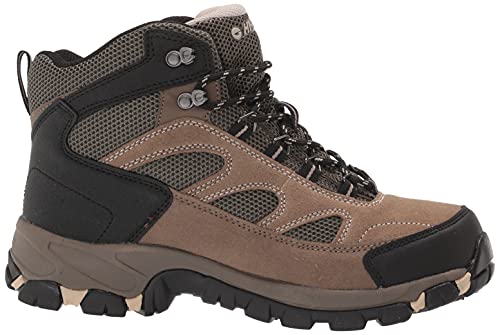HI-TEC Men's H-54245 Hiking Boot, Smokey Brown/Olive/Snow, 11