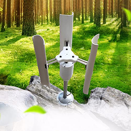 HUNGUOZHI Vertical Axis Wind Turbine, Permanent Magnet Electric Motor 3-Phase, Permanent Magnet Generator DIY FIT for Interior Decoration, Scientific Experiment, Model Making