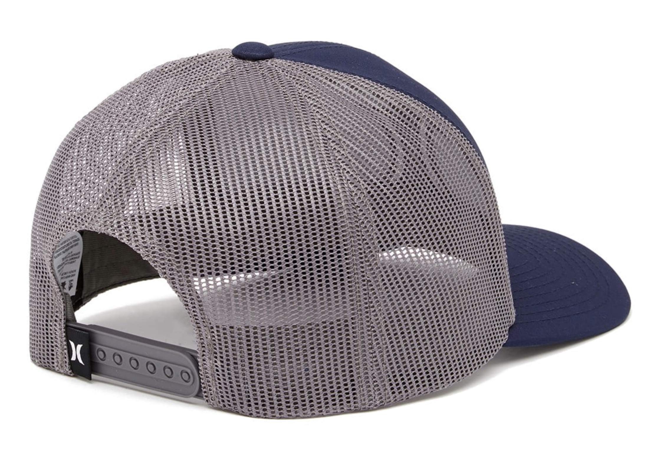 Hurley Adult Mens Mesh Snapback Adjustable Trucker Cap Hat (Obsidian)