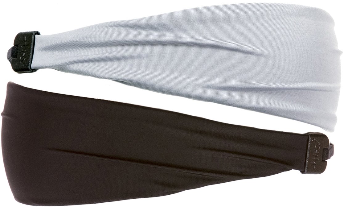 Hipsy Xflex Basic Adjustable & Stretchy Wide Softball Headbands for Women (Basic Burgundy)