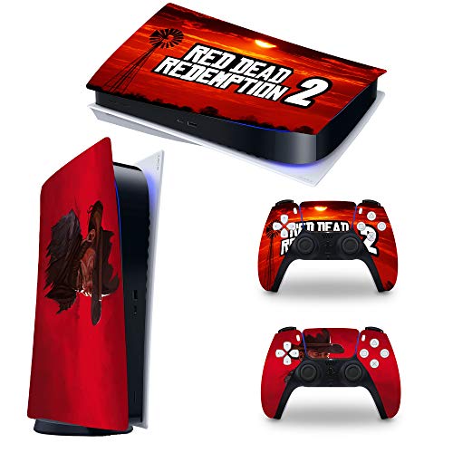 Hunter Cowboy - PS5 Standard Edition Skin Console - PS5 Standard Edition Controller Skin Cover Vinyl Decal Protective