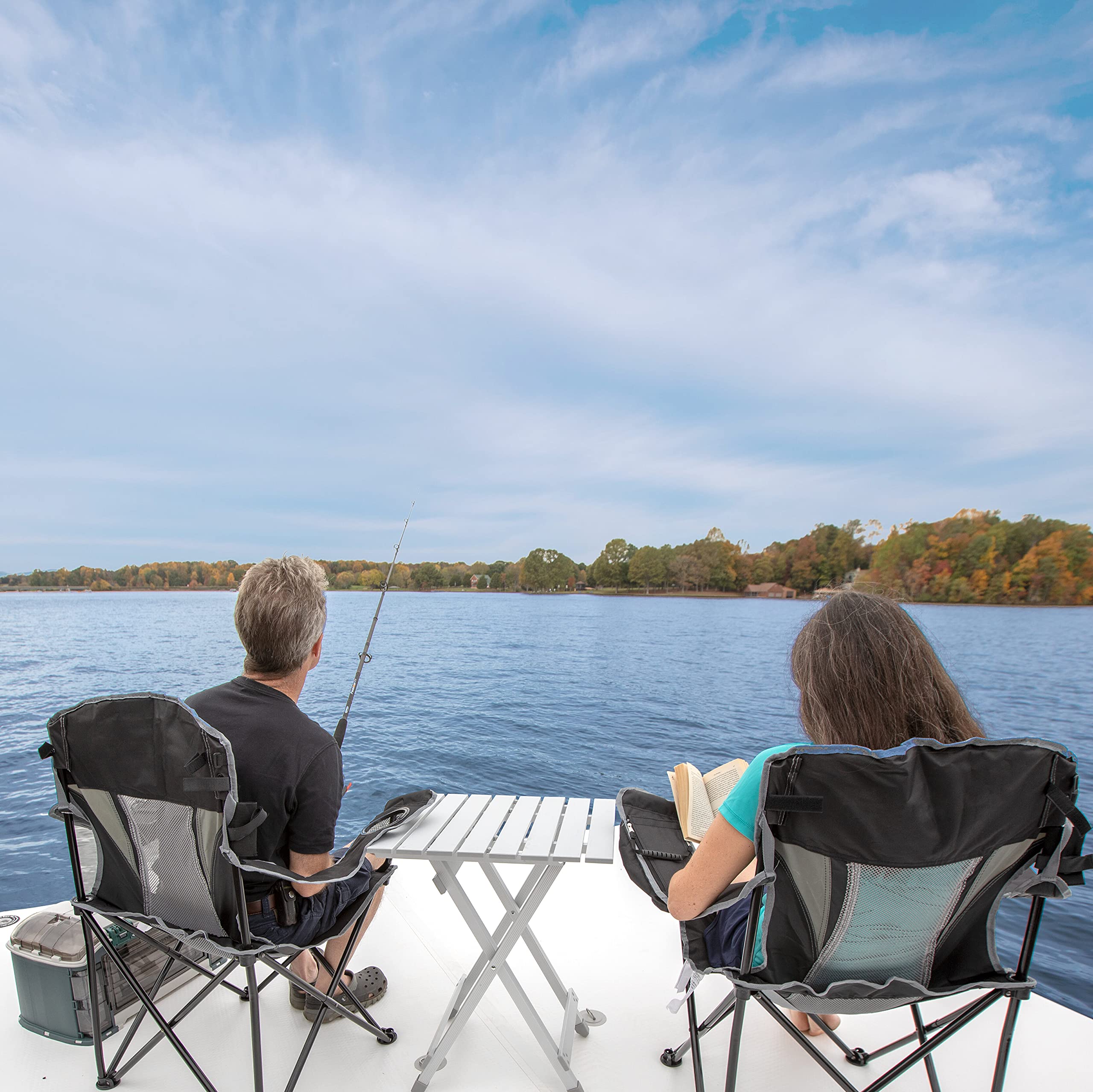 Inflatable Floating Dock (10'x10')