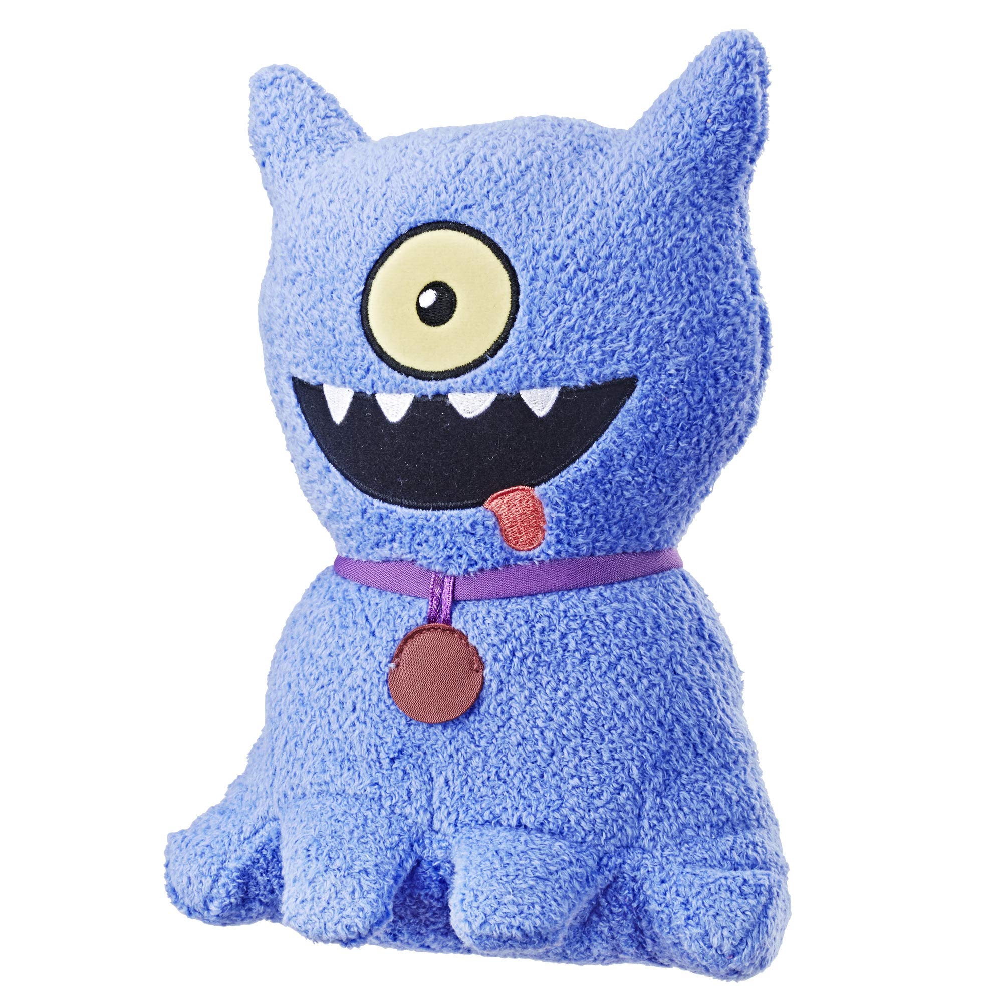 Hasbro Toys Uglydolls Feature Sounds Ugly Dog, Stuffed Plush Toy That Talks, 9.5" Tall