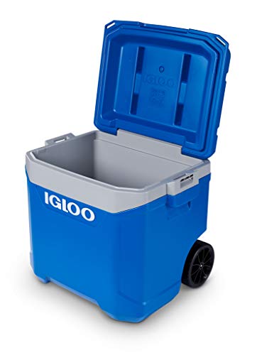 IGLOO Outdoor Latitude 60 Cool Box, Blue, 56 Liter