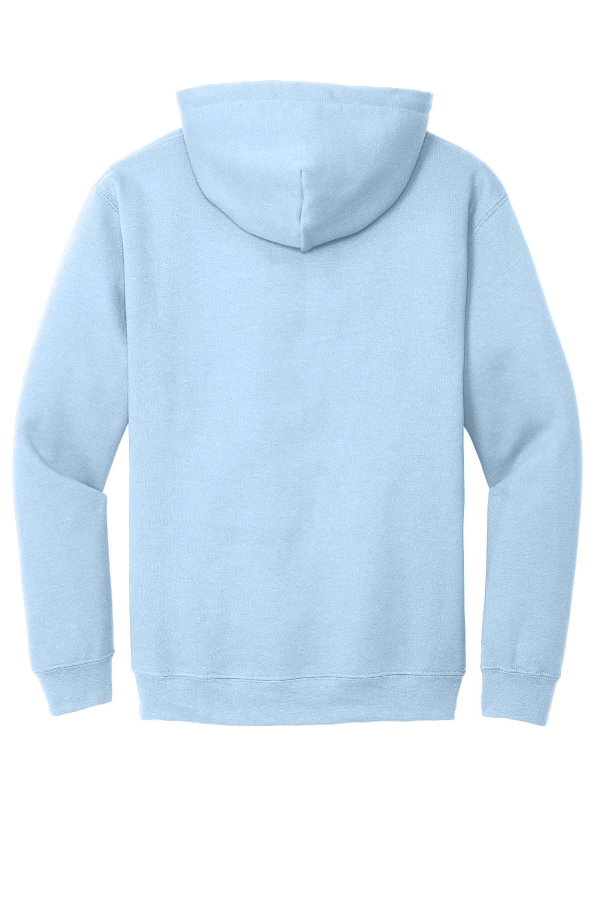 Hooded Pullover Sweat Shirt Heavy Blend 50/50 7.75 oz. by Gildan (Style# 18500) (Large, Light Blue)