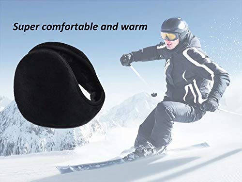 HIG Ear Warmer Unisex Classic Fleece Earmuffs Winter Accessory Outdoor Earmuffs