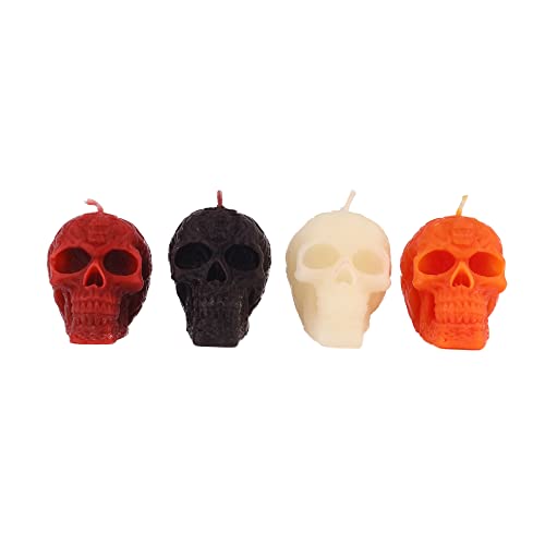 Skull Candle,Aesthetic Skull Candle, Decorative Candle, Decorative Burning Skull Candle, Home Decor, Home Gift, Aesthetic, Decoration, Colored, Colorful, Gift, Birthday, Halloween