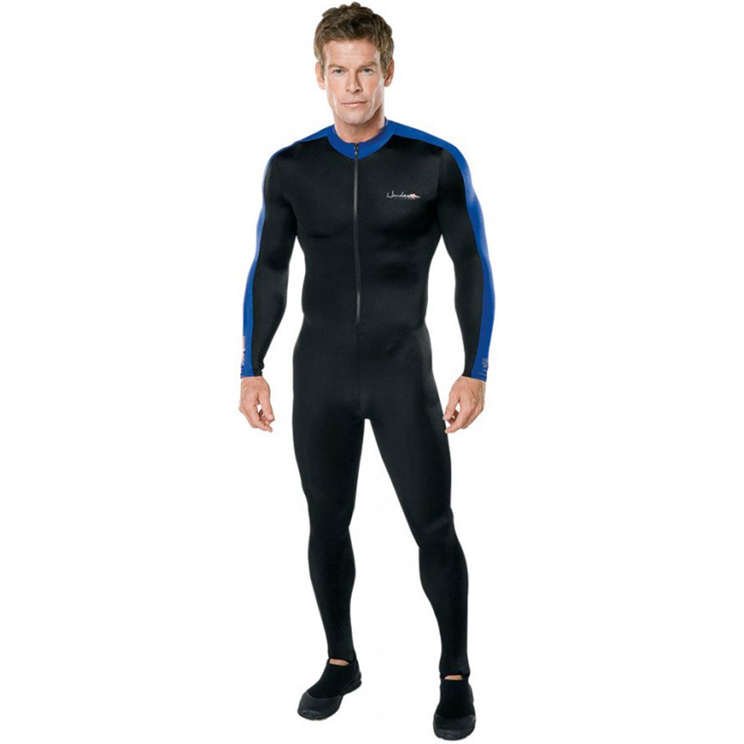 Henderson Hotskins Classic Unisex Spandex Jumpsuit, XL Blue