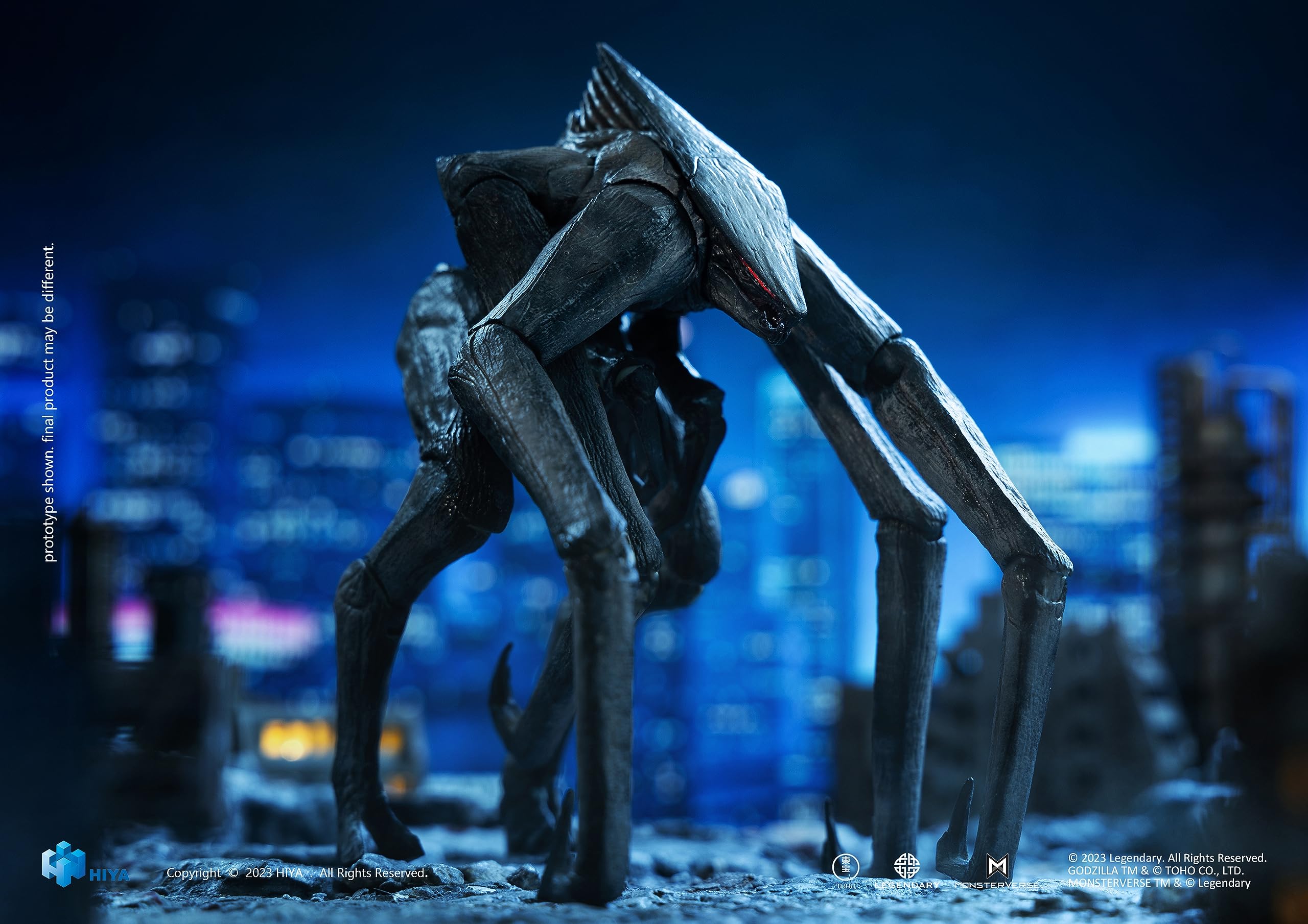 Hiya Toys Godzilla (2014) Female Muto Exquisite Basic Series Previews Exclusive Action Figure