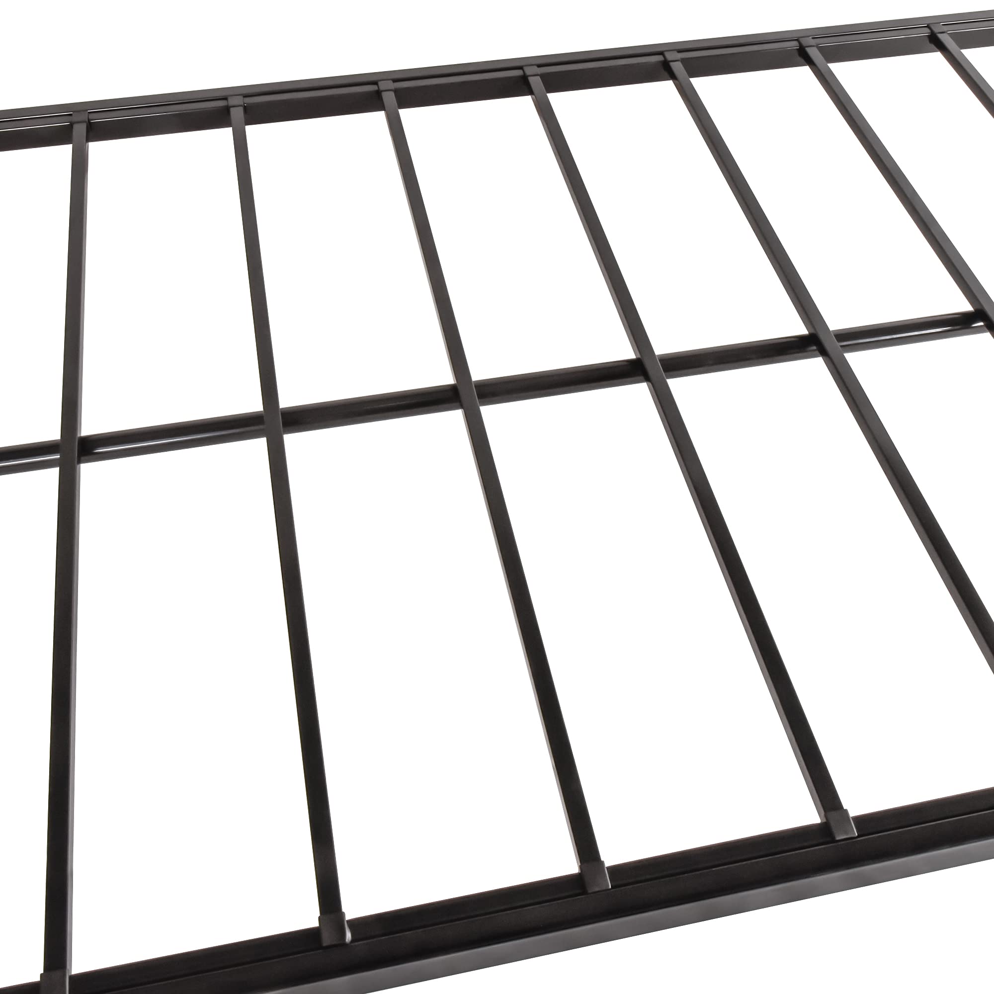 HAUSHECK Metal Bunk Beds Twin Over Twin Size, Bed Frame with Removable Ladder & Enhanced Upper-Level Guardrail, Space-Saving, No Box Spring Needed, Heavy Duty Sturdy Frame for Junior & Adults