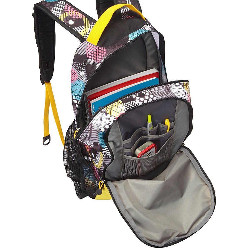 High Sierra Curve Backpack, Black (Black/Black/Black), 18.5 x 12.5 x 8.5-Inch