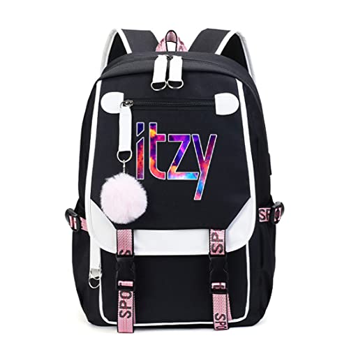 YX&ST Kpop ITZY Backpack Merchandise, ITZY Laptop Backpacks and Casual Backpack