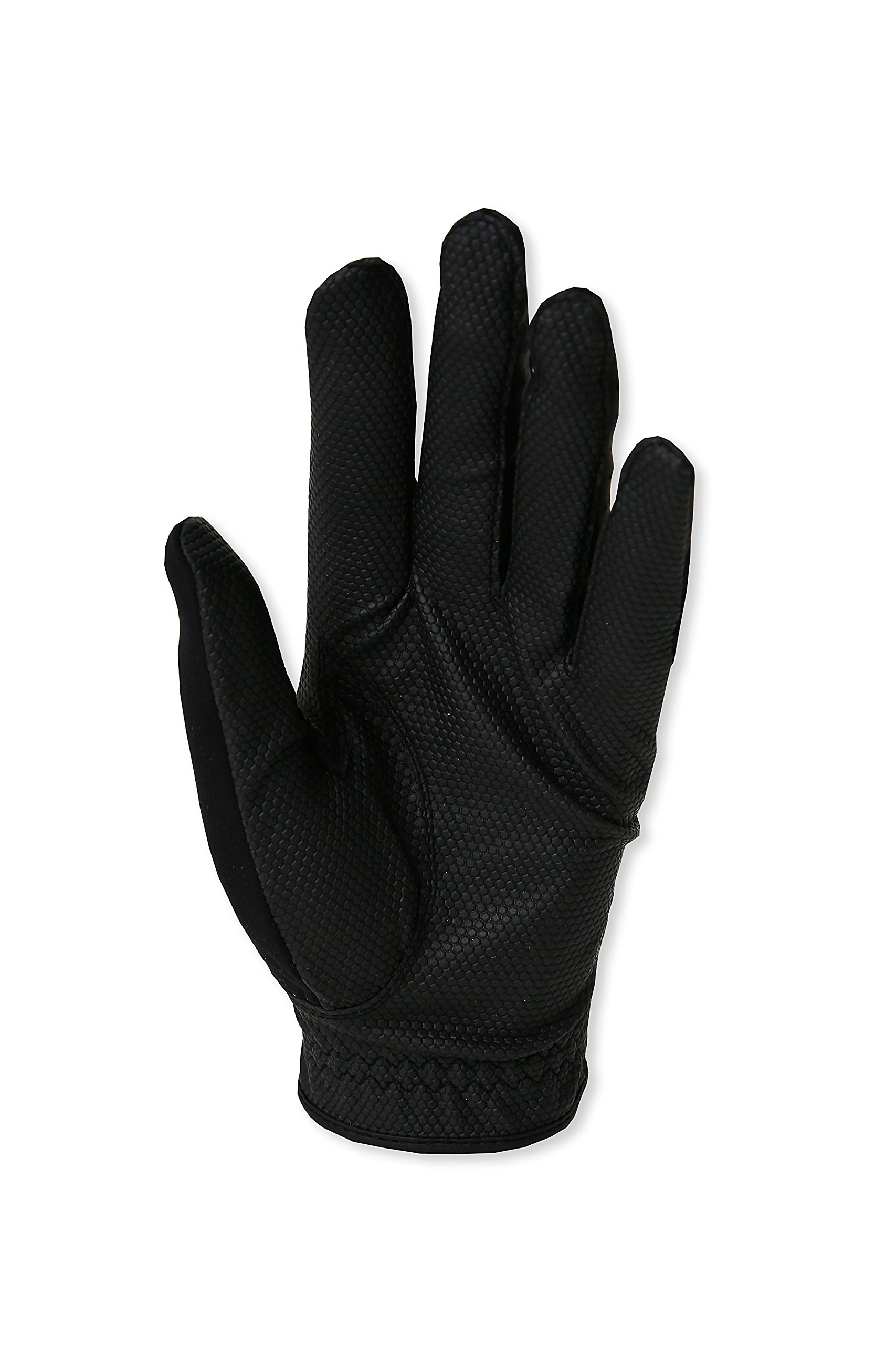 HJ Glove Men's Black Weather Ready Rain Golf Glove, X-Large, Pair